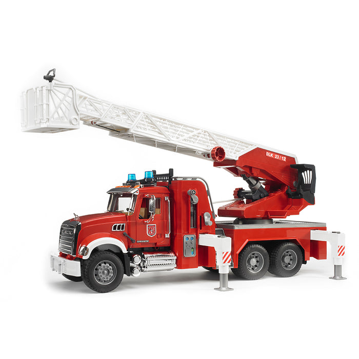 MACK Granite Fire Engine with Water Pump and Light & Sound | Bruder