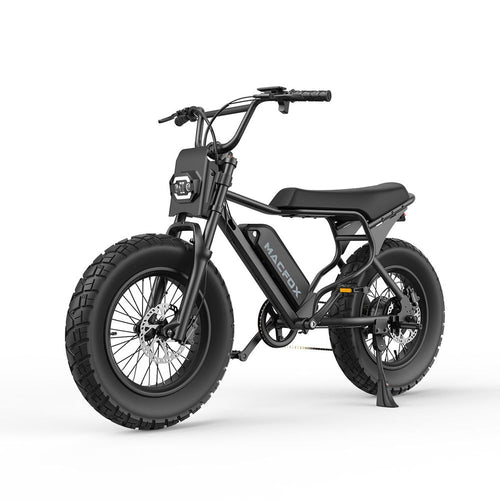 Macfox X7 Electric Bike - Black