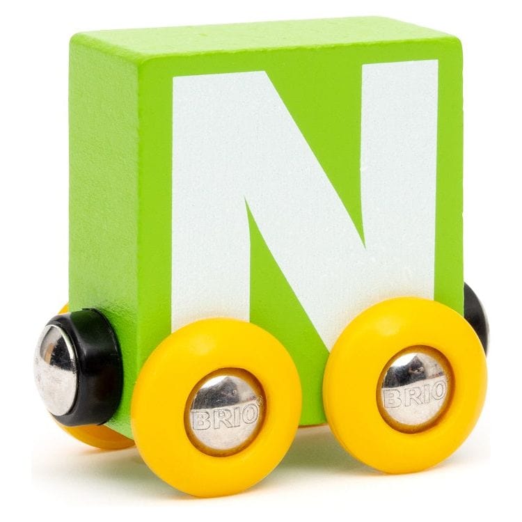 Brio Alphabet Letter Train - "N" – FAO Schwarz
